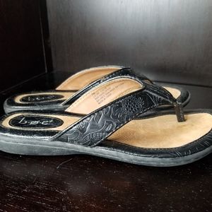 boc | Shoes | B O C Born Concept Black Sandals | Poshmark
